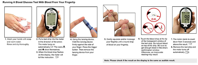 How do I check the readings stored in memory?